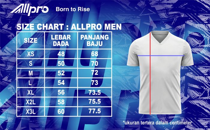 Size Chart – ALLPRO